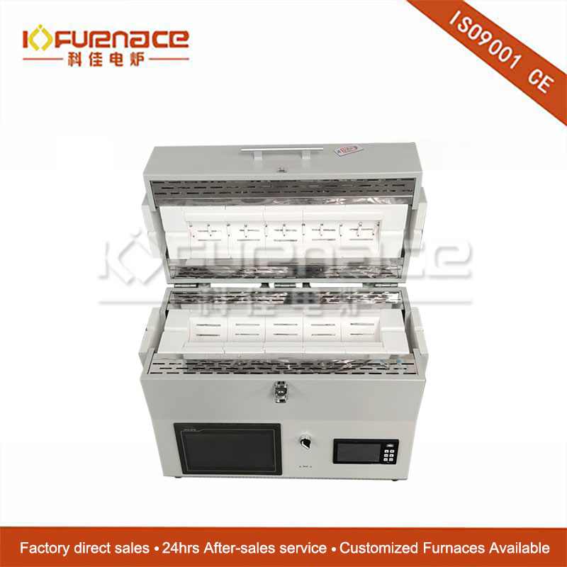 Customized touch screen mini tube furnace_Zhengzhou Kejia Furnace